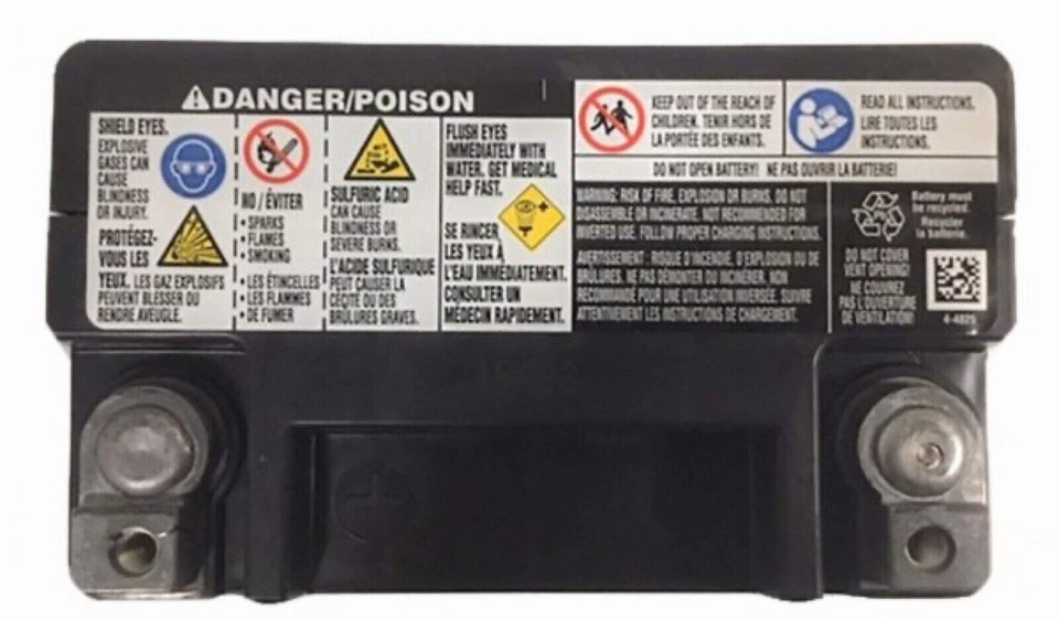 12V Auxiliary Battery OEM FORD MOTORCRAFT for Explorer Police ...