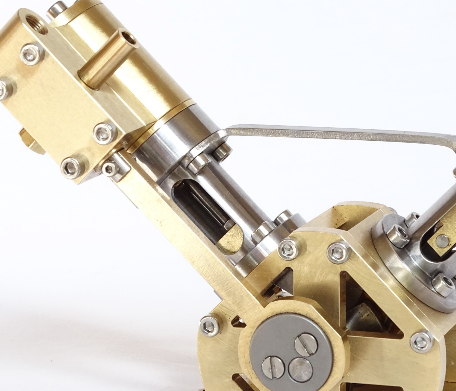 Live Steam - V Twin Cylinder Marine Model Steam Engine Fully Machined ...