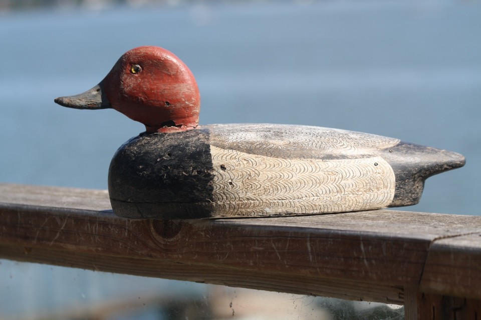 Redhead Drake decoy by Frank Dalson, Long Point, Lake Erie, OP, GE. | eBay