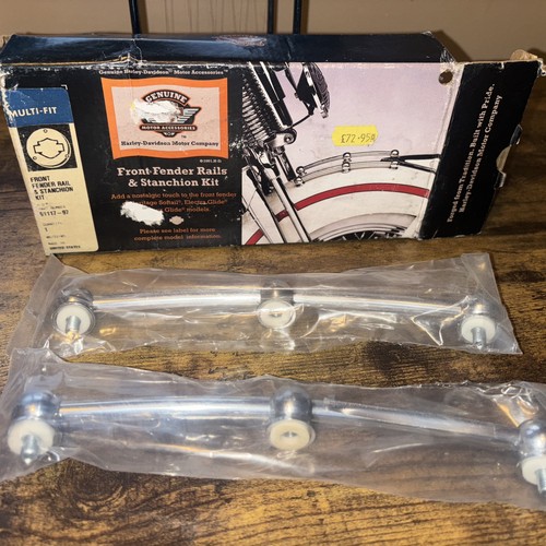 Genuine Harley Davidson Springer Front Fender Rails Kit 91117-97 FLSTC ...
