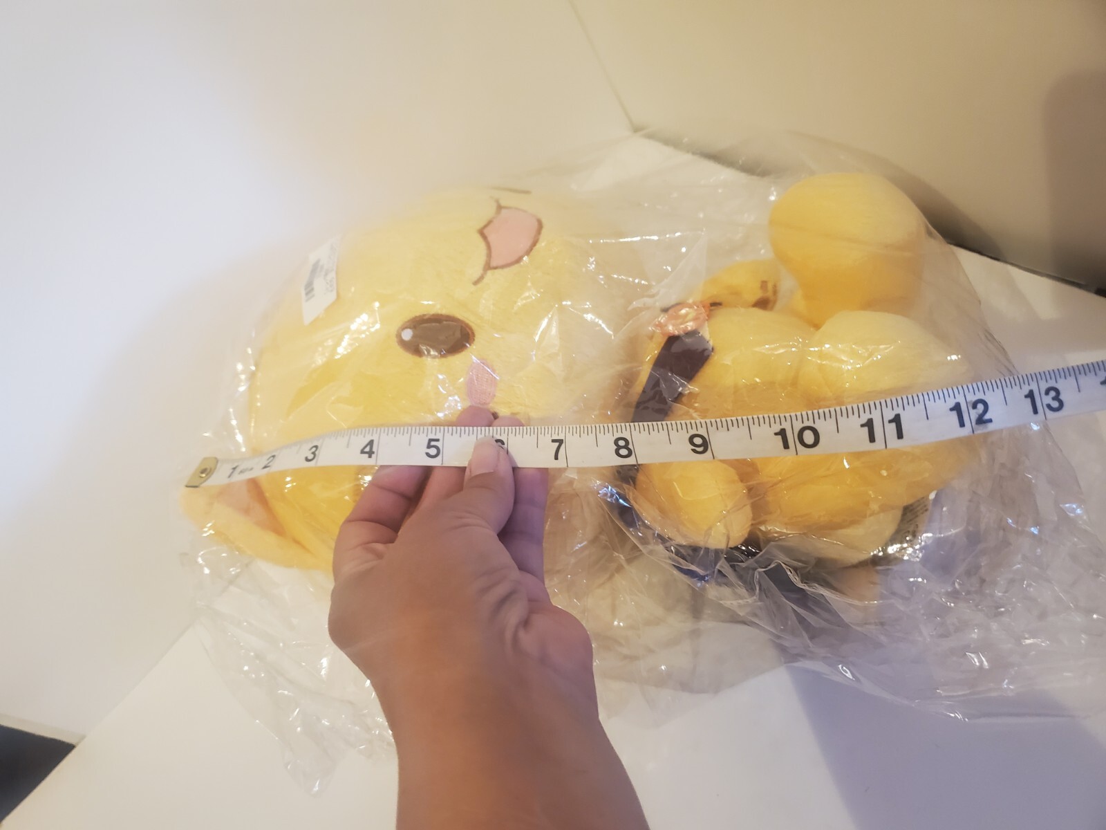 NWT "Toreba Exclusive"Large Yellow Sleeping Cute Cat Plush! RARE~ US ...
