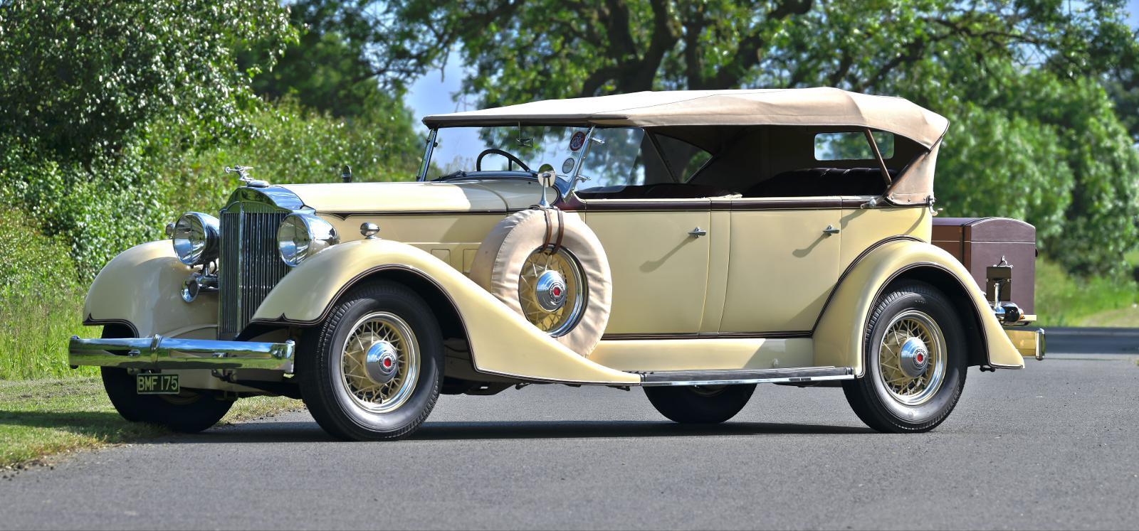 1934 Packard Eight 11th Series Phaeton Rhd - UK American Cars