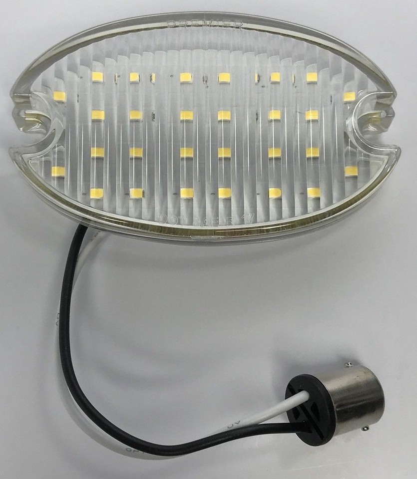 Pair 1957 57 Chevy LED Tail Light & Reverse Lenses Kit 150 210 Belair ...