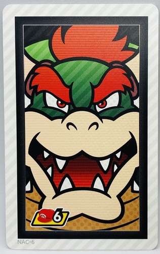 AR Card Bowser Nintendo 3DS Super Mario Bros NAC-6 | eBay