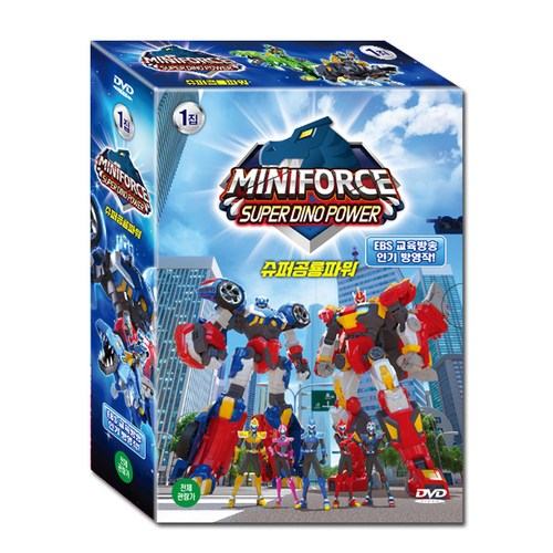 MINI FORCE Super Dinosaur Power Vol. 1 Animation 7-piece set, 7 DVDs | eBay