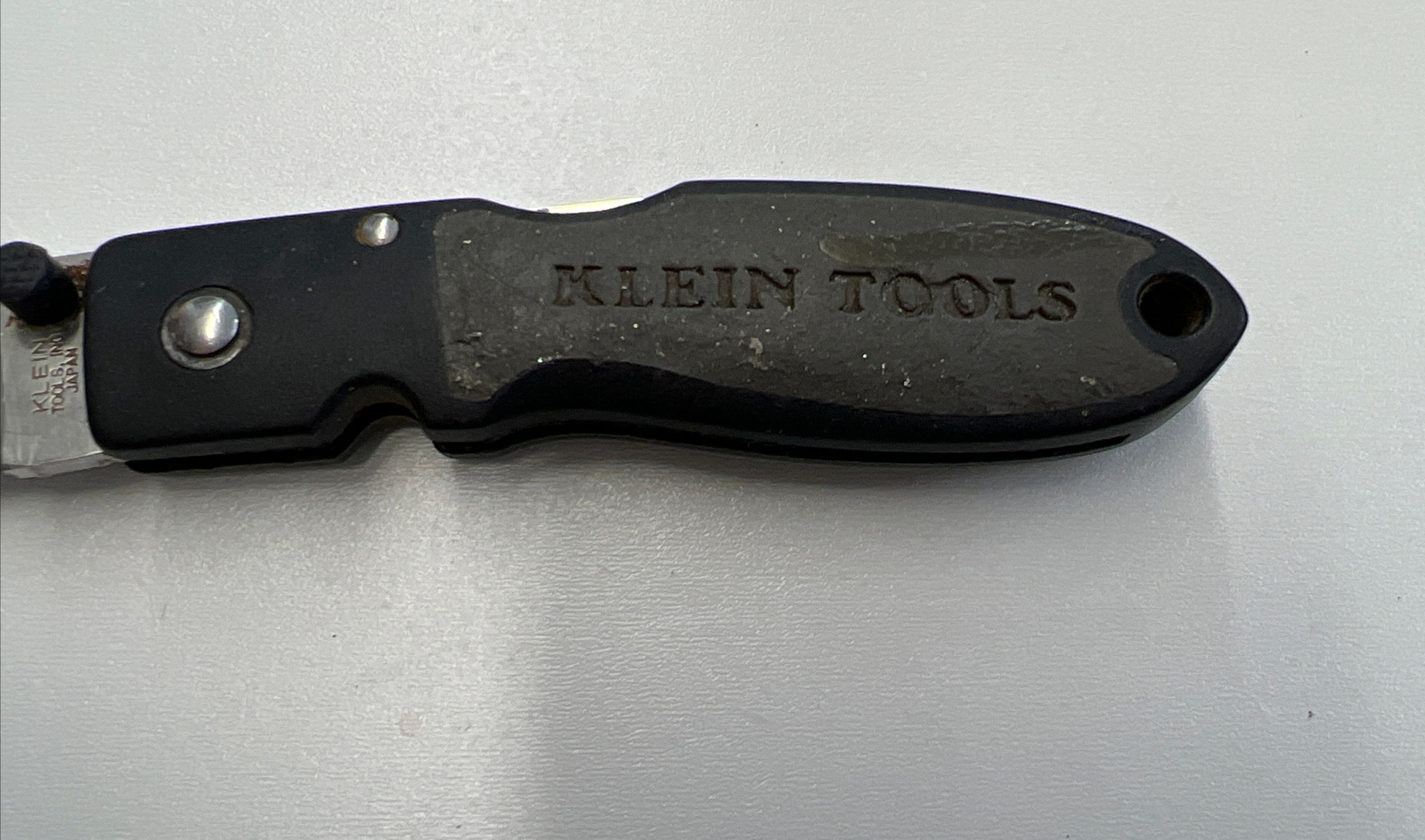 Klein Tools 44002 Lightweight Lockback Knife Nylon Resin Handle **WORN ...