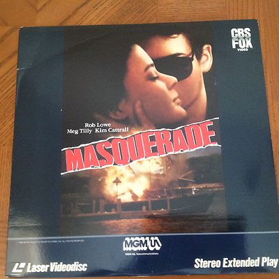 MASQUERADE LASERDISC ROB LOWE, KIM CATTRALL | eBay