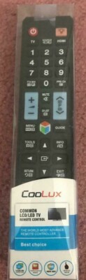 CooLux UNIVERSAL REMOTE Samsung LCD LED HD 3D Smart TV compatible | eBay