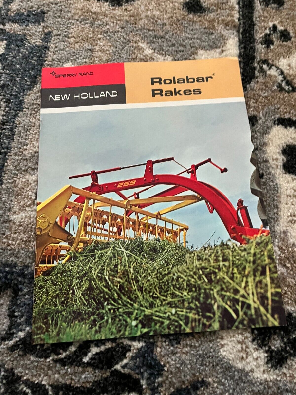 New Holland 256 258 259 260 57 Rolabar Rakes For 1968 Brochure FCCA | eBay