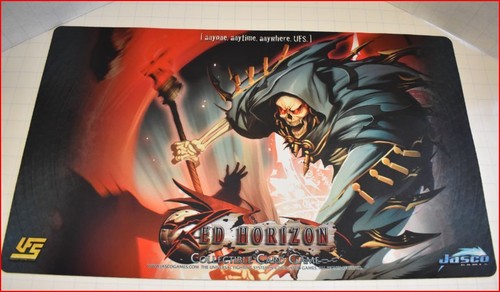 Universal Fighting System UFS Red Horizon Playmat Hell's Salvation CCG ...