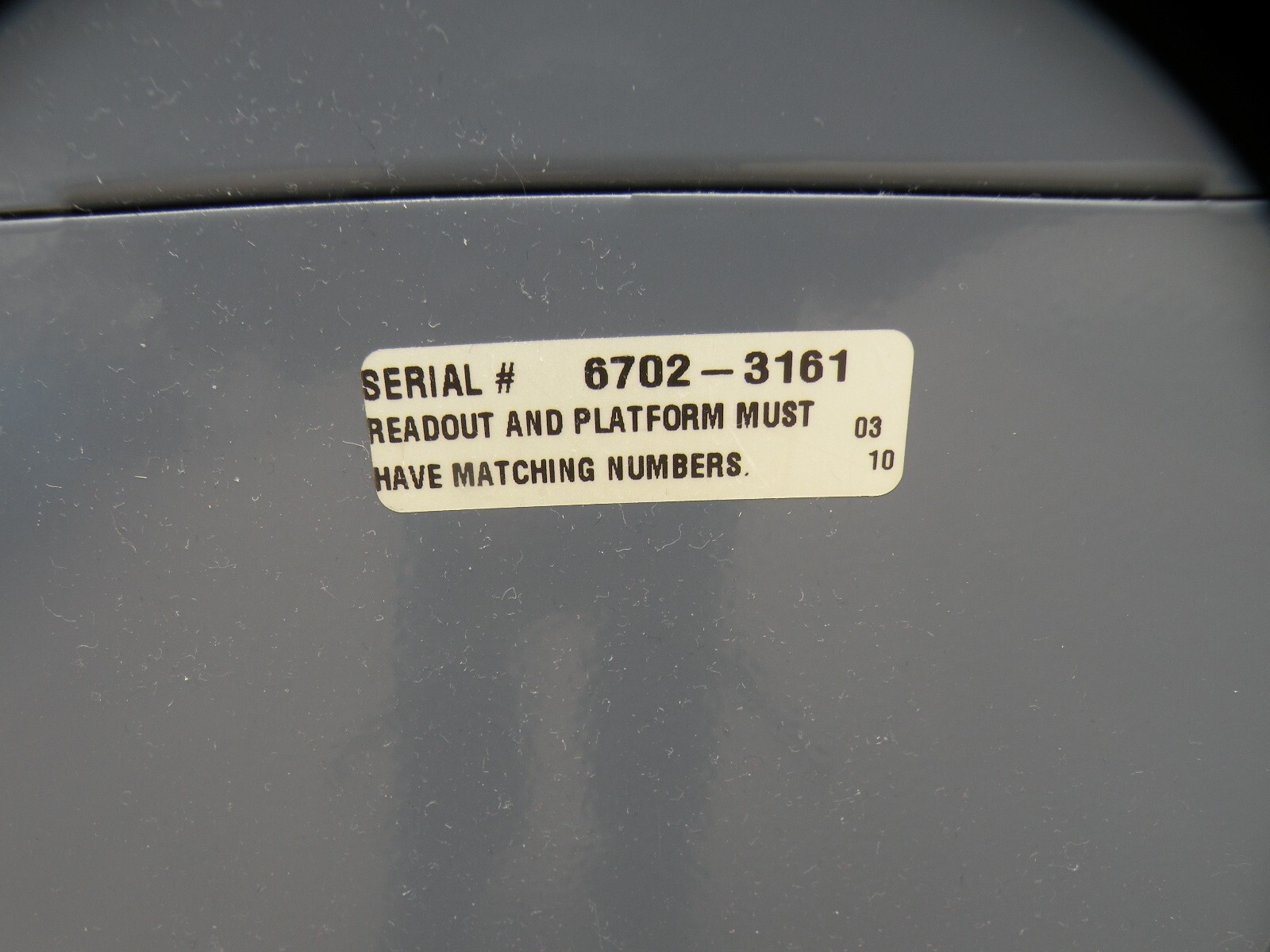 SCALE TRONIX 6702 MEDICAL WHEELCHAIR PLATFORM SCALE W/ HEIGHT ...