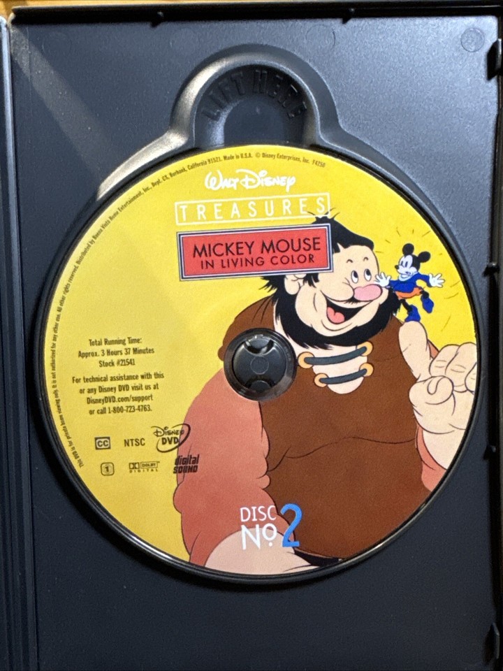 Walt Disney Treasures - Mickey Mouse in Living Color - Col of Adv - DVD ...