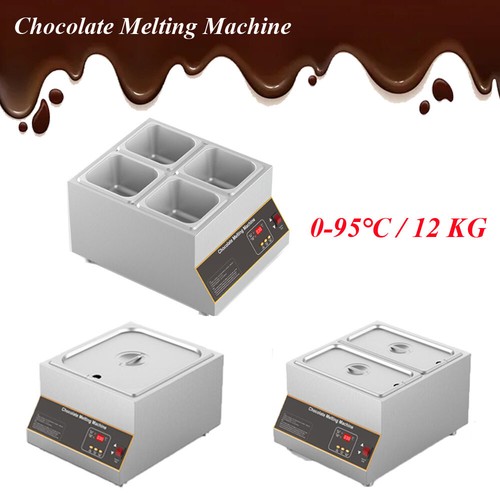 0-95℃ Commercial Electric Chocolate Tempering Machine Melter Melting ...