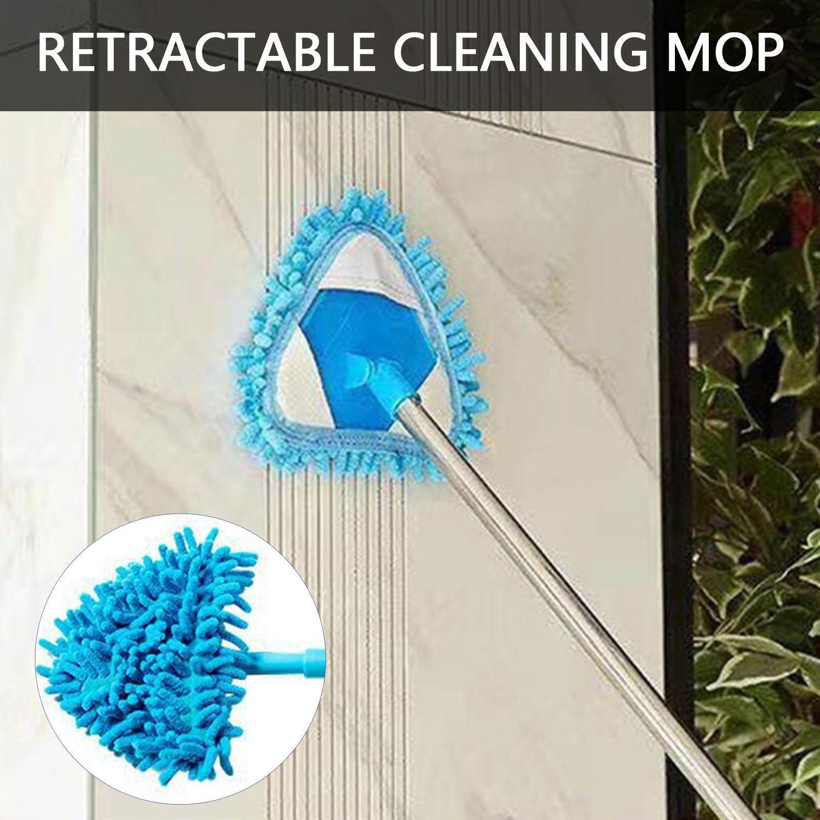 180 Degree Rotatable Adjustable Triangular Home Wall Ceiling Cleaning ...