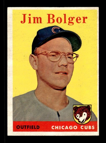 1958 Topps Baseball #201 Jim Bolger Chicago Cubs | eBay