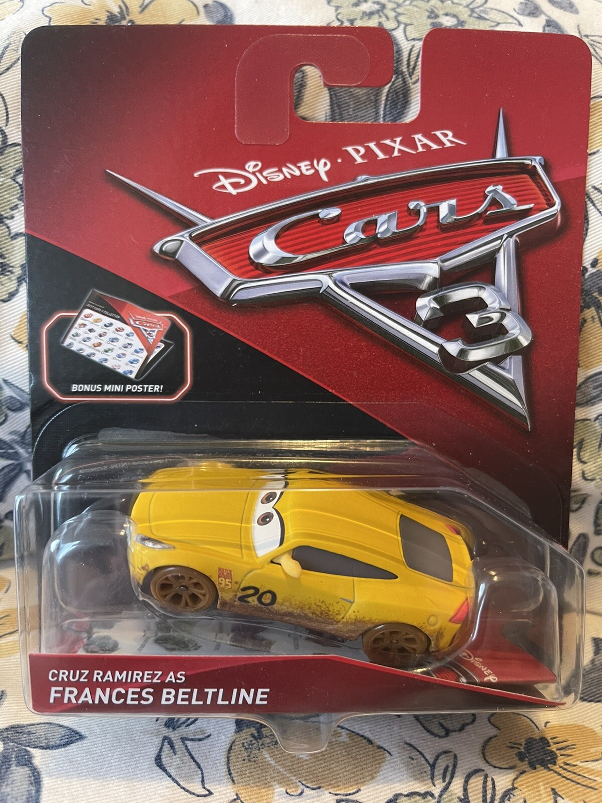 Disney Pixar Cars 3 Diecast Toys CRUZ RAMIREZ as FRANCES BELTLINE with ...