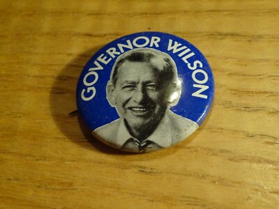 vintage Governor Malcolm Wilson 1 1/8" Campaign Pinback Button | eBay