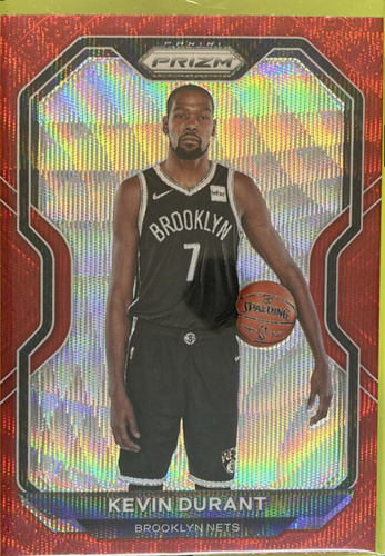 2020-21 Panini Prizm Kevin Durant Ruby Wave Prizms #81 | eBay