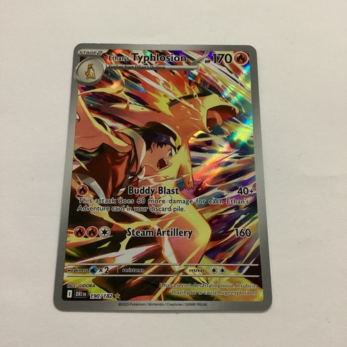 Ethan’s Typhlosion 190/182 Illustration Rare Destined Rivals - Pokemon ...