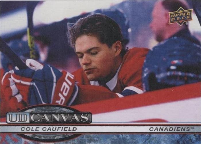 2025-26 Upper Deck Series 1 - Ud Canvas Cole Caufield #C-13 for sale ...