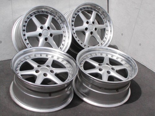 JDM Wheels SSR 18x8/9 5x114.3 6 ARD SUPER LICENCE SILVER Set4 QW | eBay