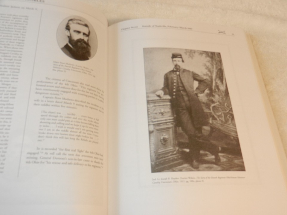 CIVIL WAR 4th Ohio Cavalry & Soldier Mini-bio Roster "THE INVINCIBLES ...