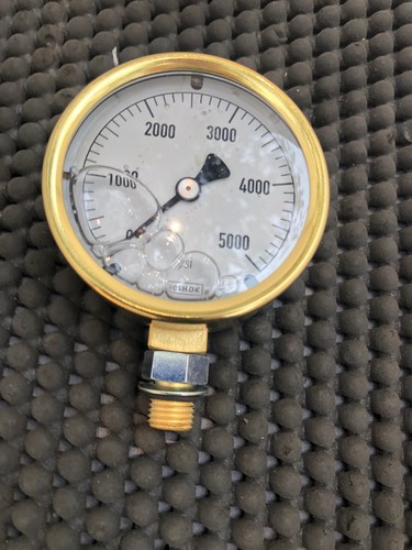 Noshok Brass Guage M20107.12 0-5000 PSI | New Open Box | eBay