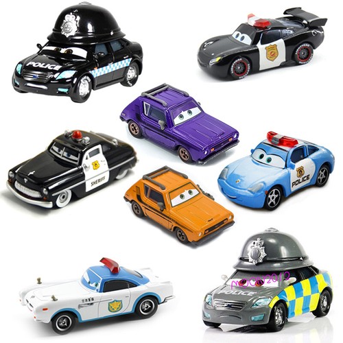 Disney Pixar Cars Police Sheriff J.Curby 1:55 Metal Diecast Toys Car ...