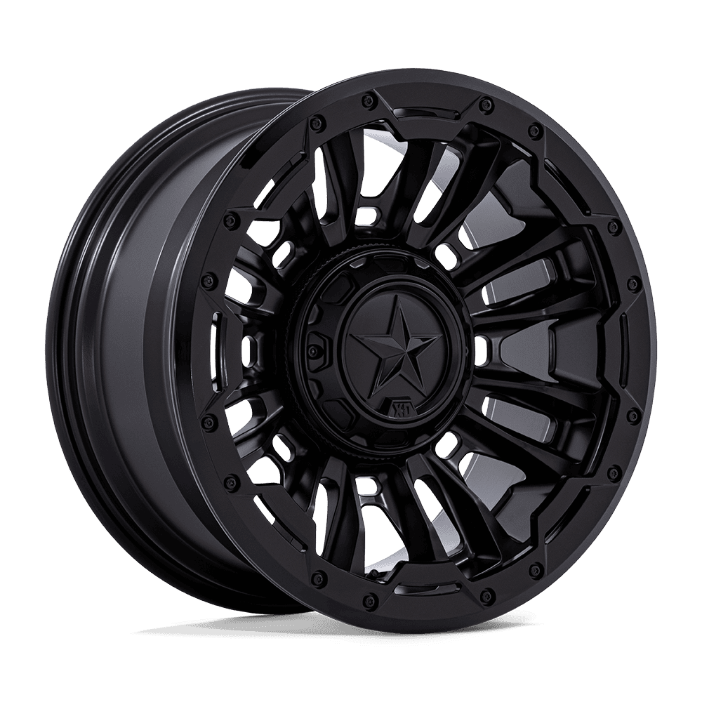 1 20 Inch Black Wheel Rim Ford F150 Truck 6x135 Lug 20x9 +1mm XD Bomber ...