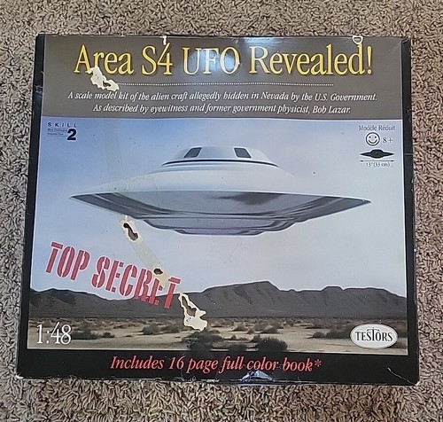 Testors S4 UFO 1/48 Spacecraft for sale online | eBay