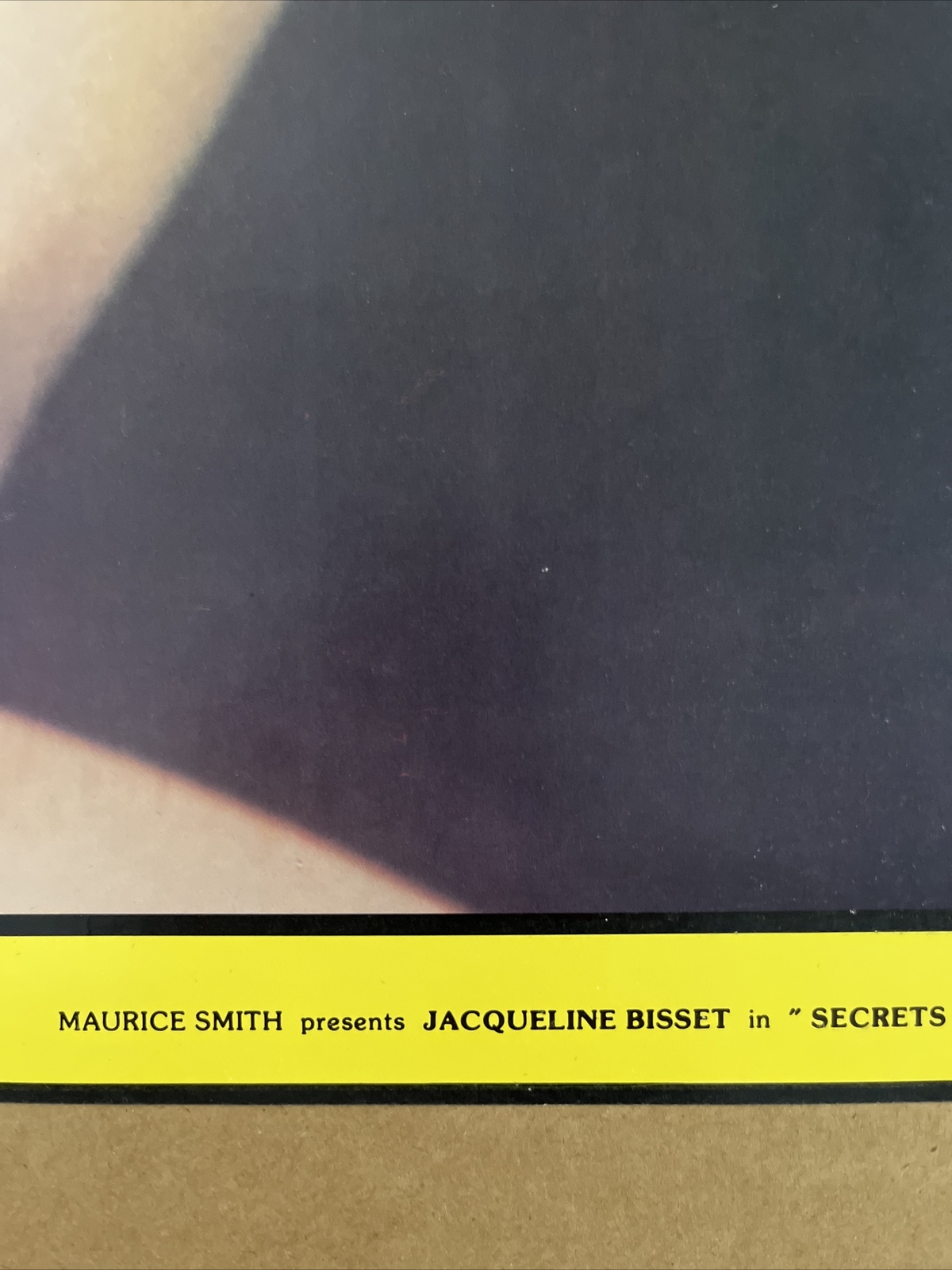 Jacqueline Bisset Vintage Poster actress movie star 1970s Secrets | eBay