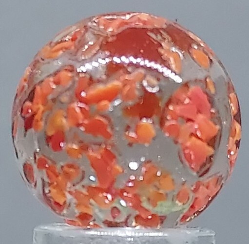 Vacor Red Stardust Marble 5/8 Inch Near-Mint Condition | eBay