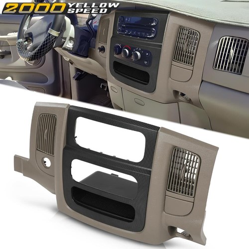 Dash Radio Bezel Climate Trim Panel Vents Storage Beige Fit For 02-05 ...