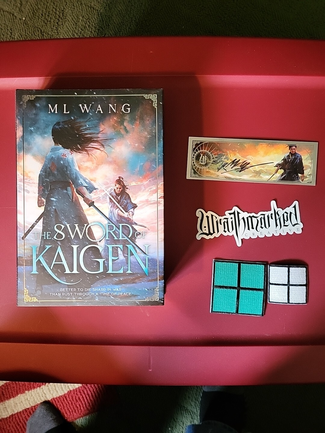 Wraithmarked THE SWORD OF KAIGEN * Signed ML Wang Numbered Deluxe First ...