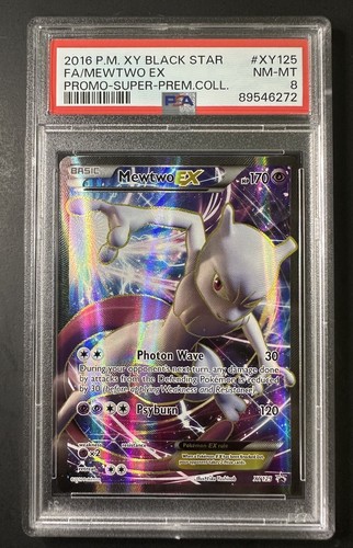 Pokemon Mewtwo EX XY Black Star Promo Full Art Super Premium.Coll # ...