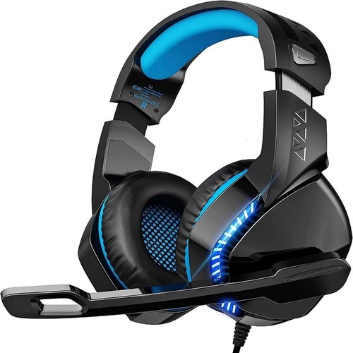 Gamer Surround Sound Wired With Microphone Headphones PS5 Gaming Headset | eBay