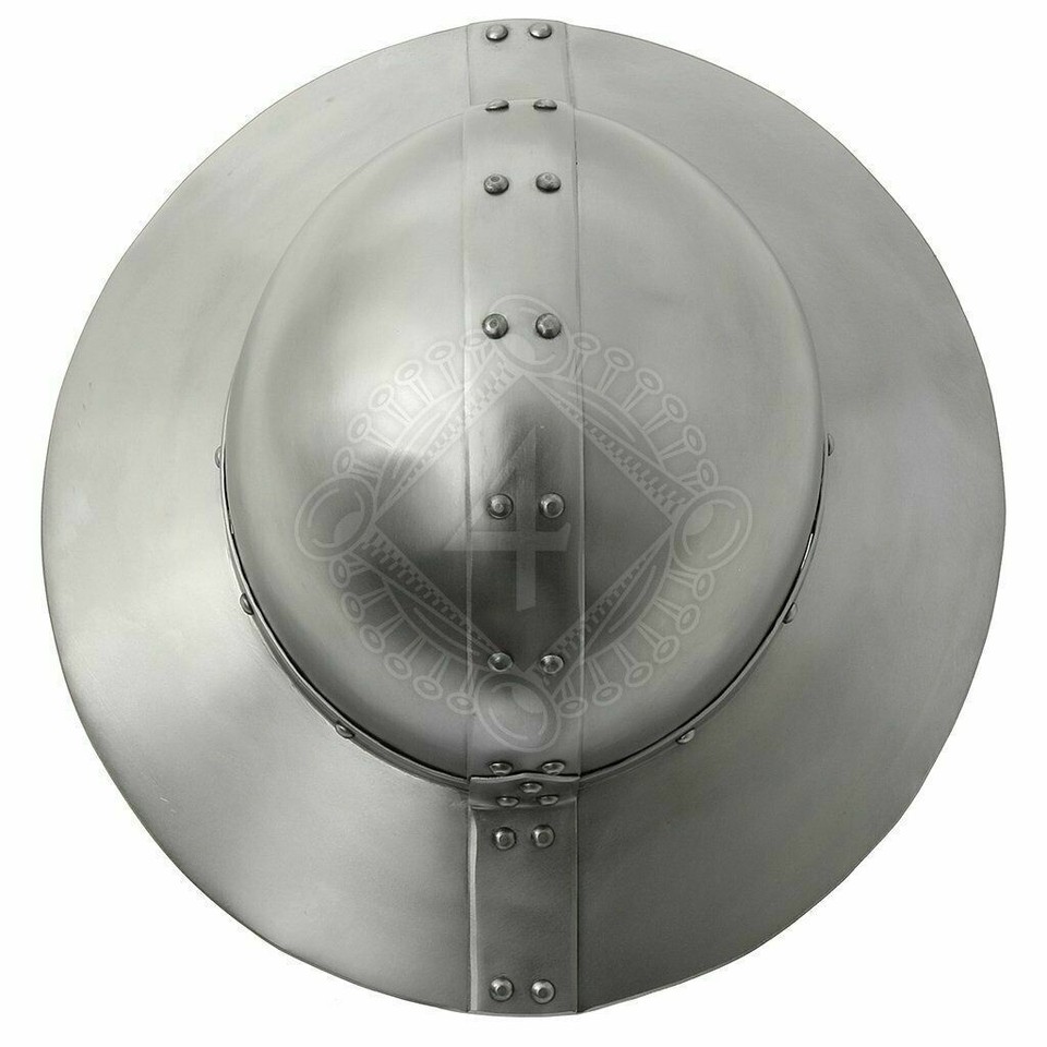 18 gauge Steel Medieval Knight Kettle hat Helmet Warrior Christmas ...