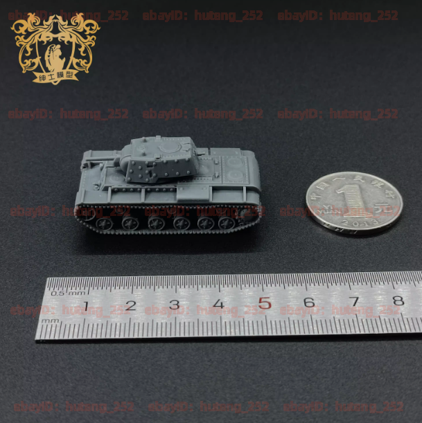 3D Printed 1/144 Soviet KV-1E Heavy Tank Unpainted Model | eBay