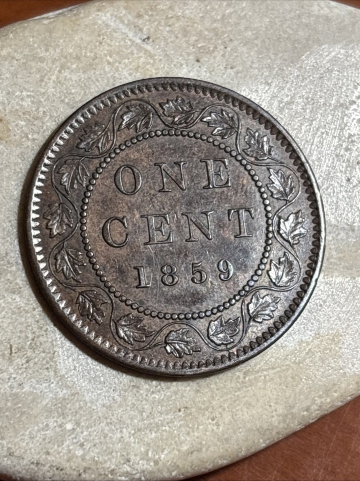 CANADA 1859 LARGE CENT - QUEEN VICTORIA | eBay