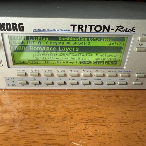 Korg TRITON-Rack Sound Module Synthesizer Sampler Used From Japan | eBay UK