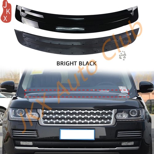Glossy Black Engine Hood Vent Cover Trim x For Land Rover Range Rover ...