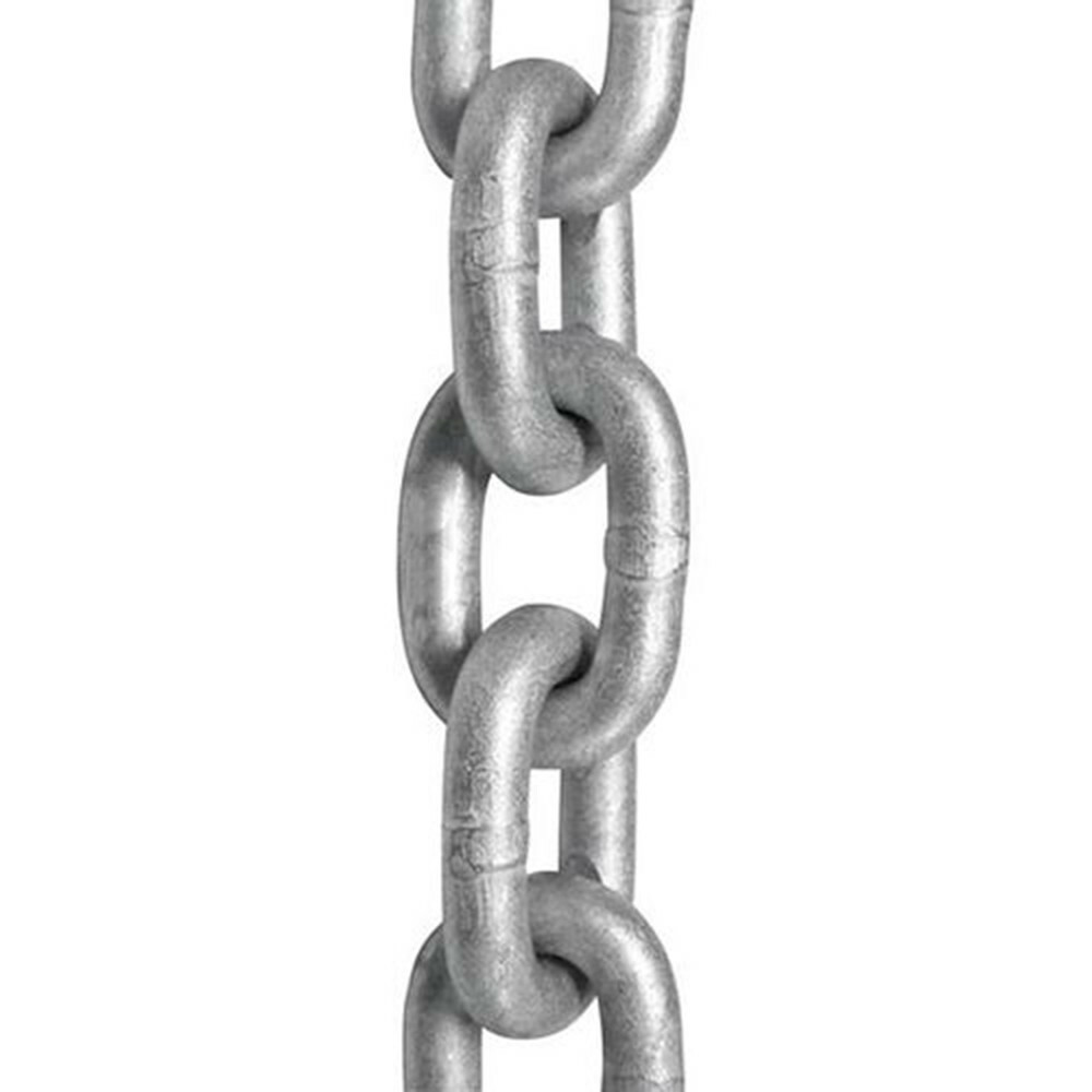 1/4" x 100 Ft Grade 30, Hot Dip Galvanized Steel Proof Coil Chain | eBay