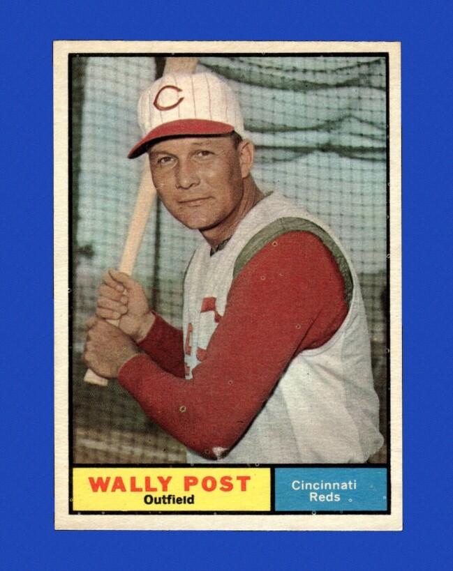1961 Topps Set-Break #378 Wally Post EX-EXMINT *GMCARDS* | eBay