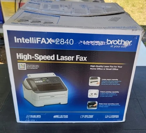 Brother IntelliFax-2840 High-Speed Laser Fax (FAX-2840) 601000815061 | eBay