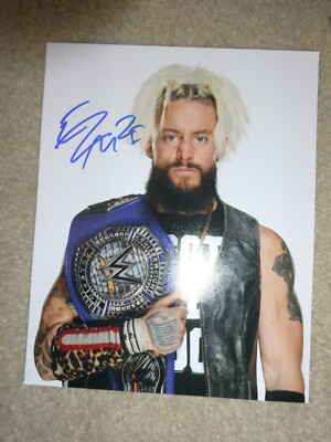 WCW WWE Wrestler nZo Enzo Amore Signed 10x8 Promo Photograph | eBay