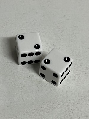 Monopoly Builder Board Game Replacement Pieces: Genuine 2 x Die (2 Dice ...
