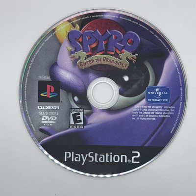 Spyro Enter The Dragonfly Sony PlayStation 2 PS2 Disc Only Tested ...