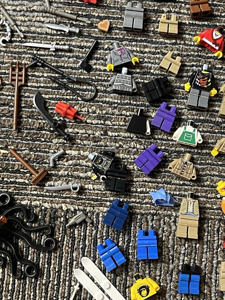 Lego Minifigures And Parts Lot | eBay