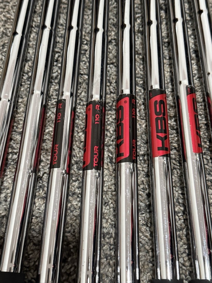 KBS Tour Regular 110g Flex Iron Shaft Set | eBay
