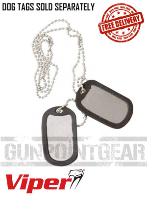 Genuine Viper Tactical Dog Tag Silencers MOD Military FREE UK SHIPPING ...